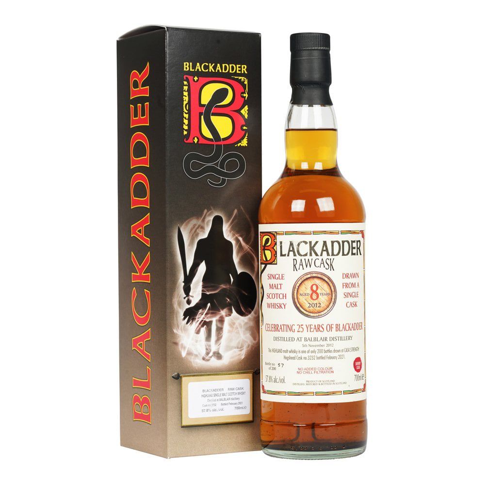 Blackadder Raw Cask Balblair 2012 8yo Single Malt Scotch Whisky | The ...